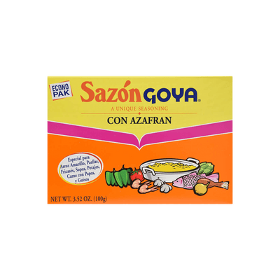 Goya Sazón With Azafran – Shop Goya
