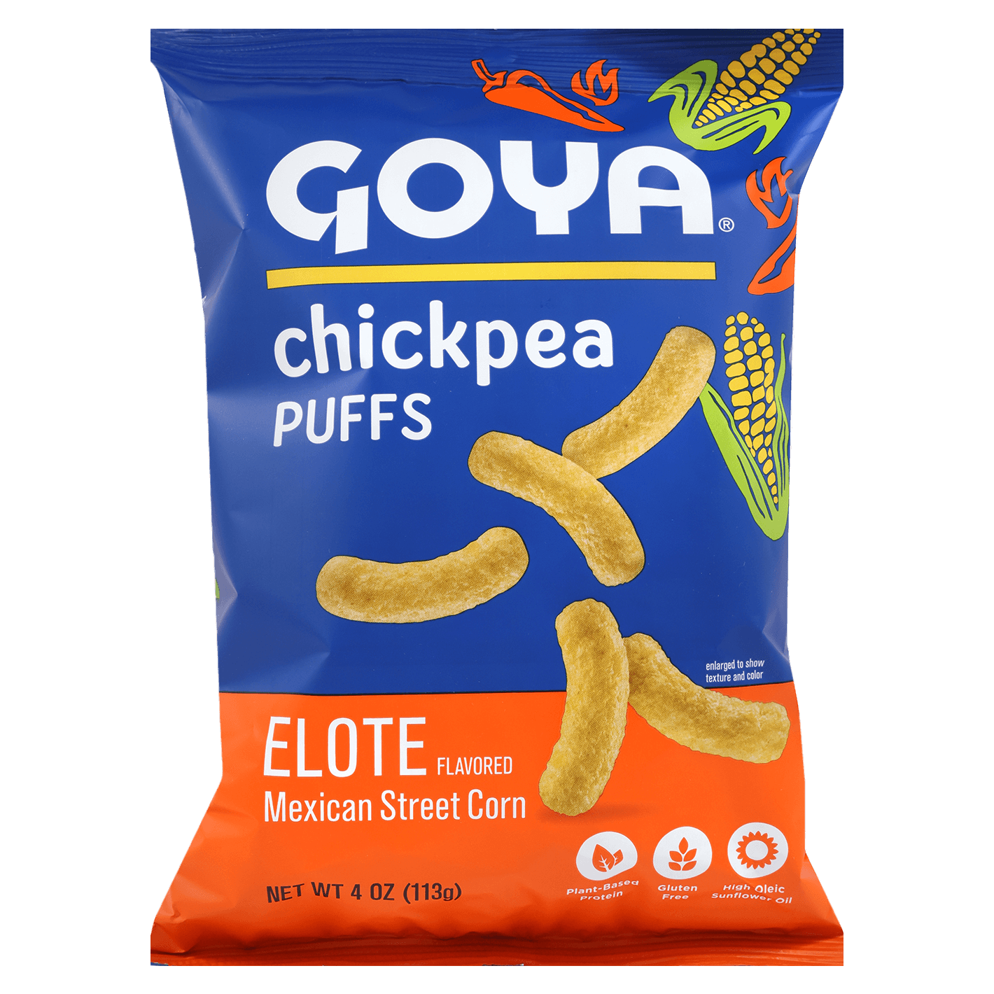Goya Chickpea Puffs - Elote Mexican Street Corn, 4 oz. Bag – Shop Goya