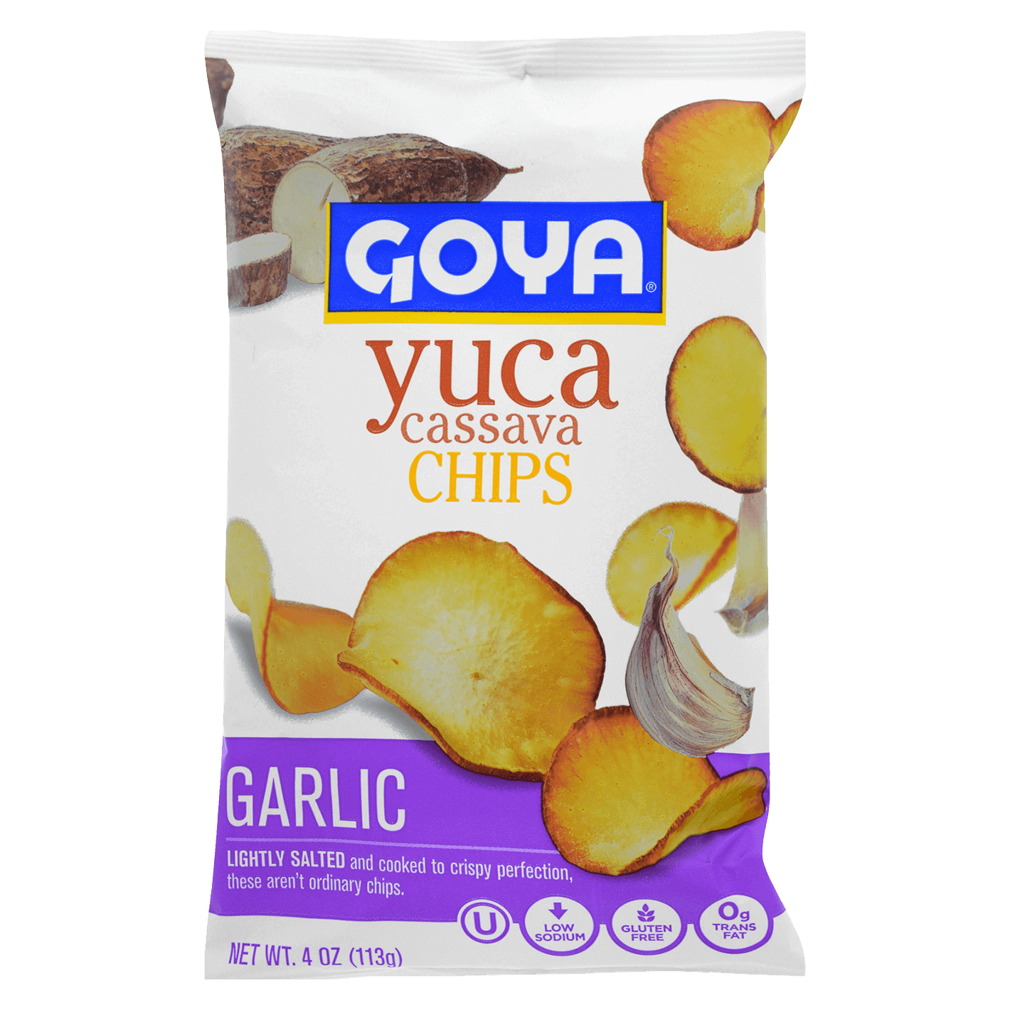Garlic Yuca Cassava Chips 4 oz Bag – Shop Goya