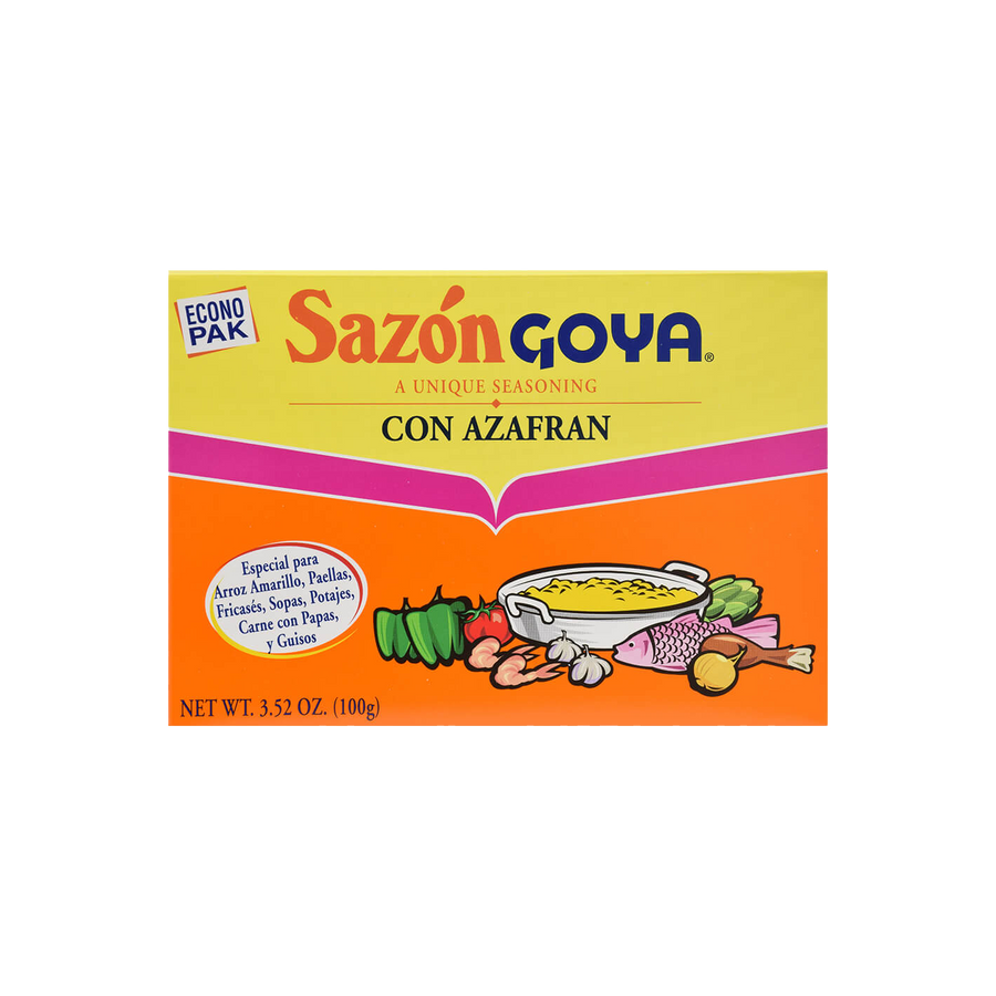 Goya Sazón With Azafran – Shop Goya